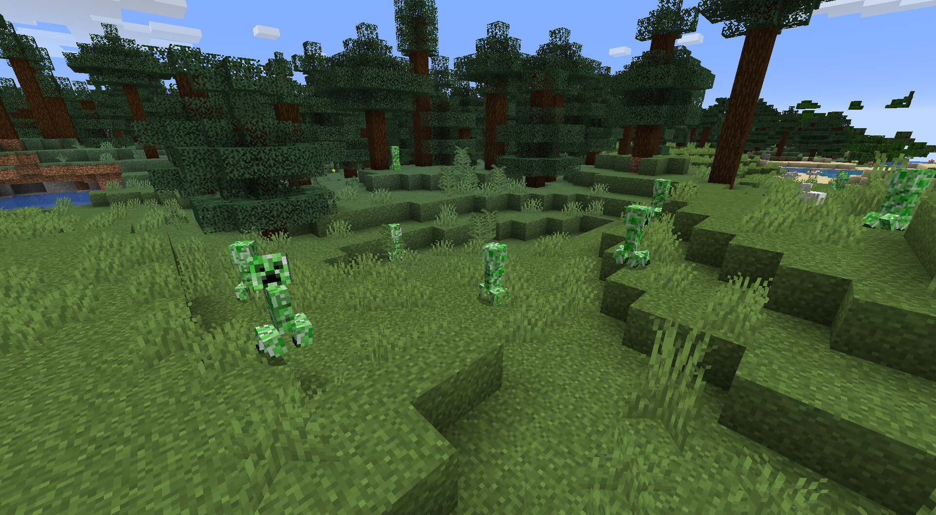 Creeper Reimagined Minecraft Texture Pack