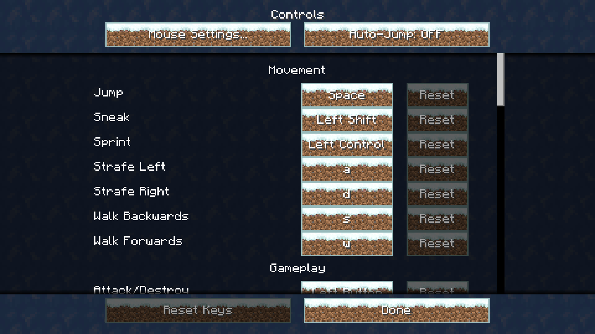 Snowy gui | Texture pack Minecraft Texture Pack