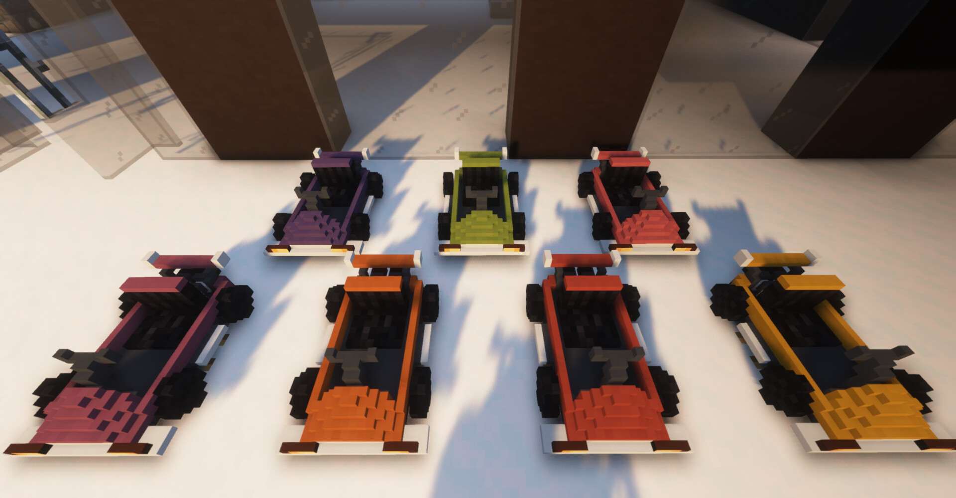 Minecart to Karts Minecraft Texture Pack