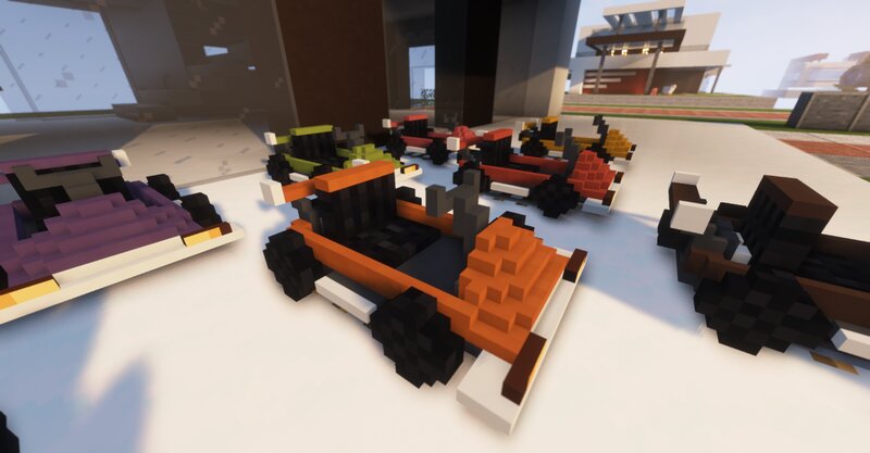 Minecart to Karts Minecraft Texture Pack