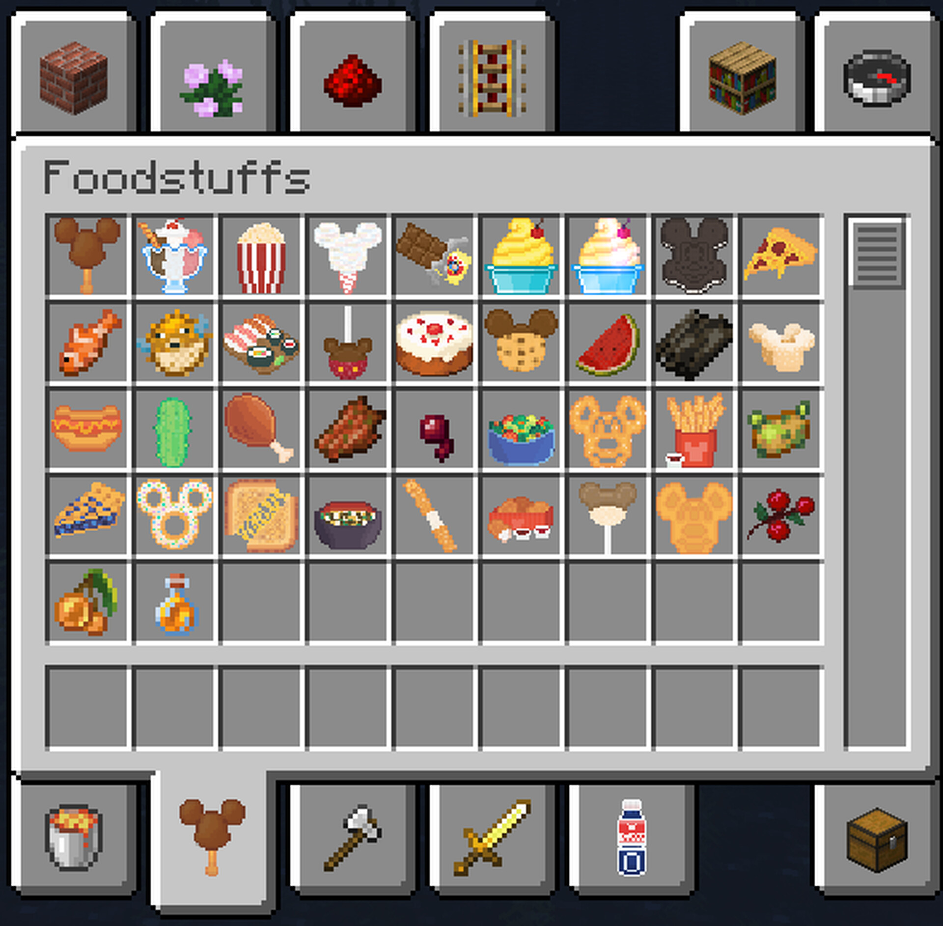 HootinglyOwl's Theme Park Food Add On Minecraft Texture Pack