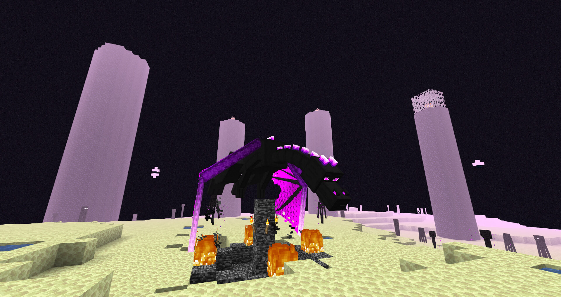 better ender dragon Minecraft Texture Pack