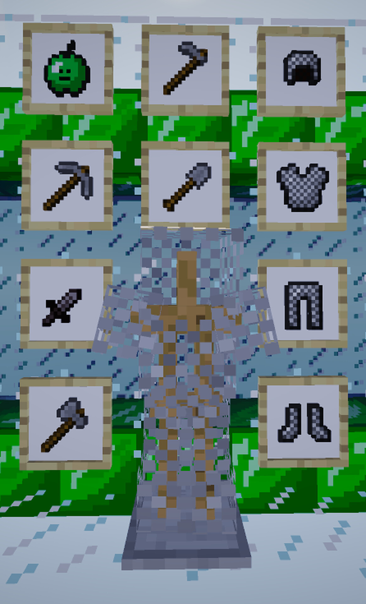 green diamonds by _CLoUDguy ( default edit) Minecraft Texture Pack