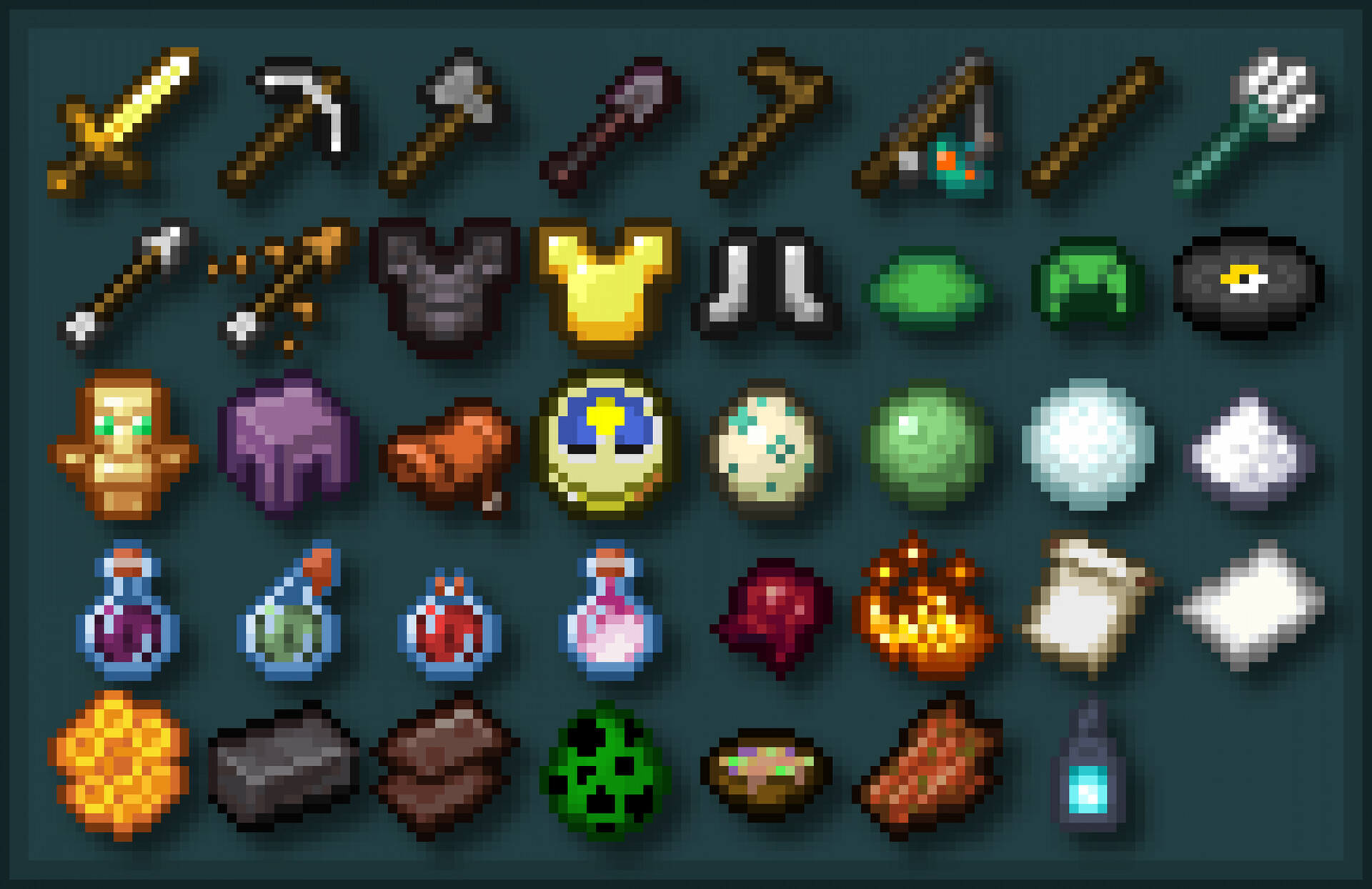 Oudi: Outlined Everything! - Bedrock Minecraft Texture Pack