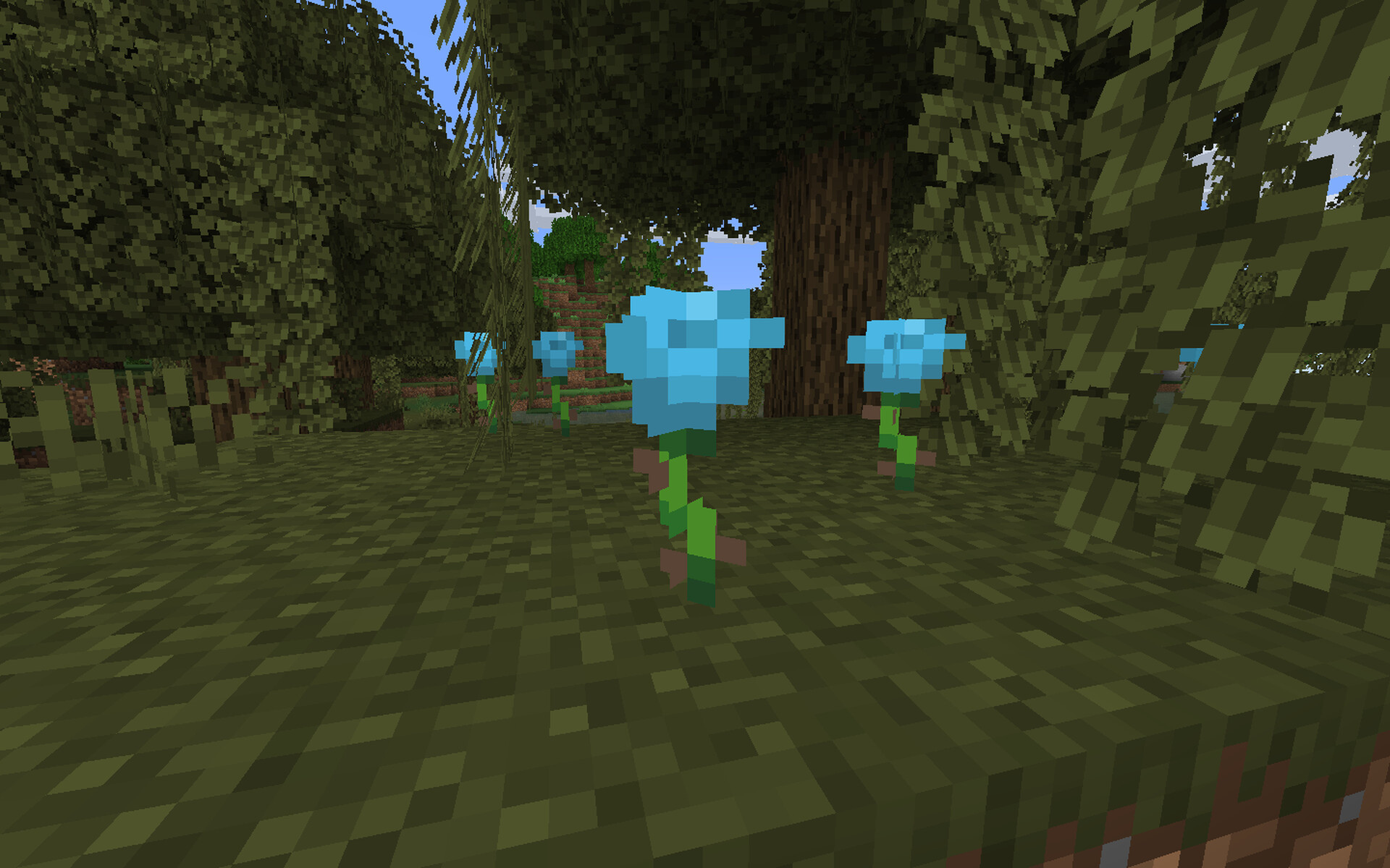 Jappa Cyan Roses Minecraft Texture Pack