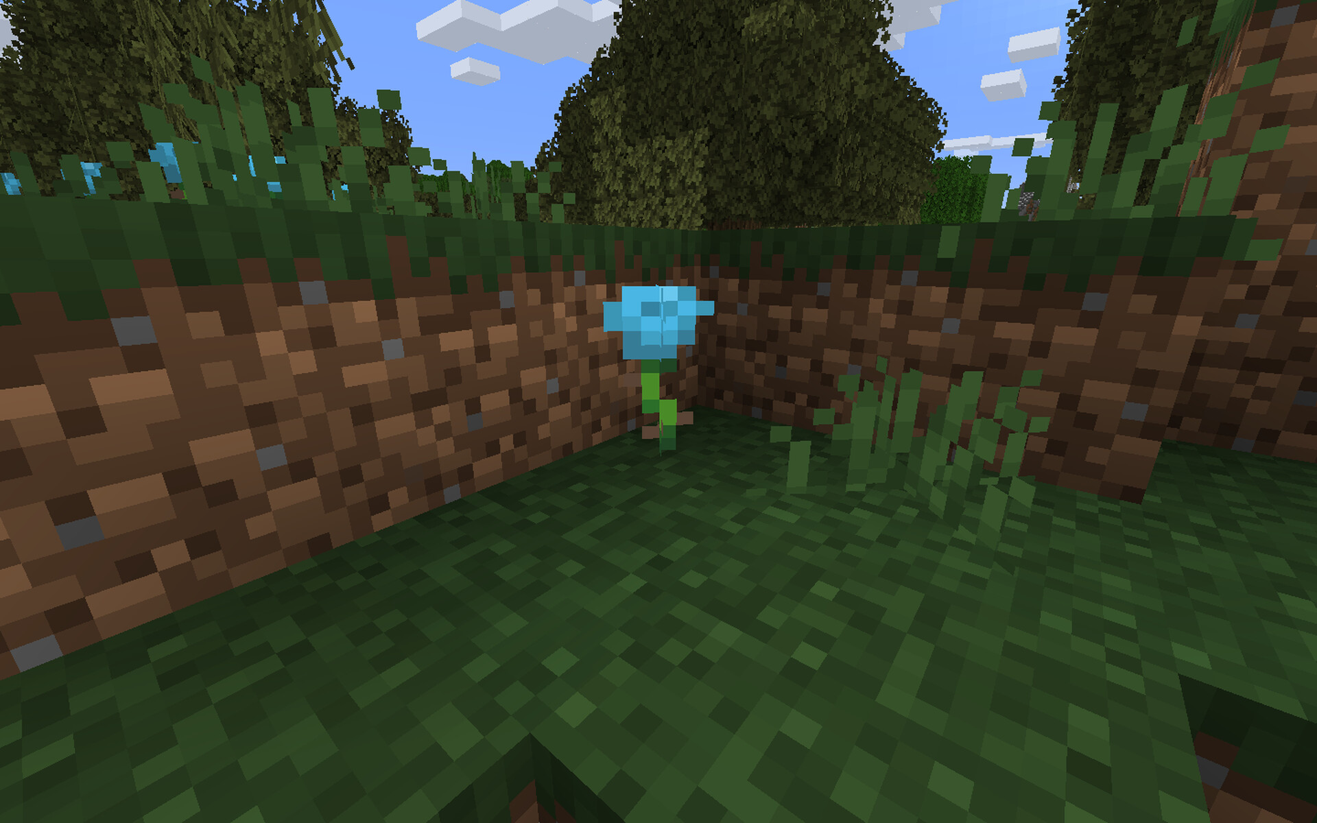 Jappa Cyan Roses Minecraft Texture Pack