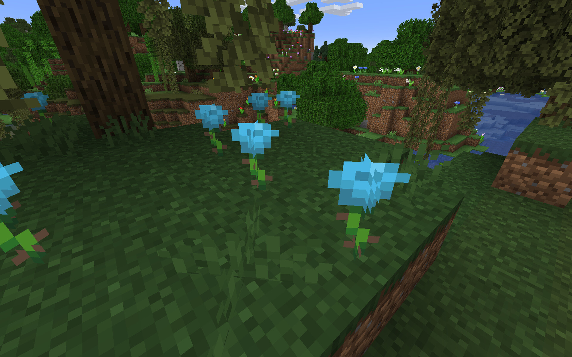 Jappa Cyan Roses Minecraft Texture Pack