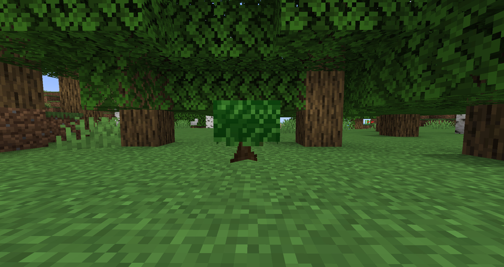 Azalea style saplings Minecraft Texture Pack