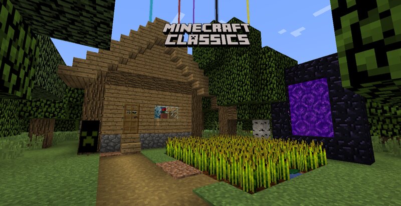 (1.17) Minecraft Classics Minecraft Texture Pack