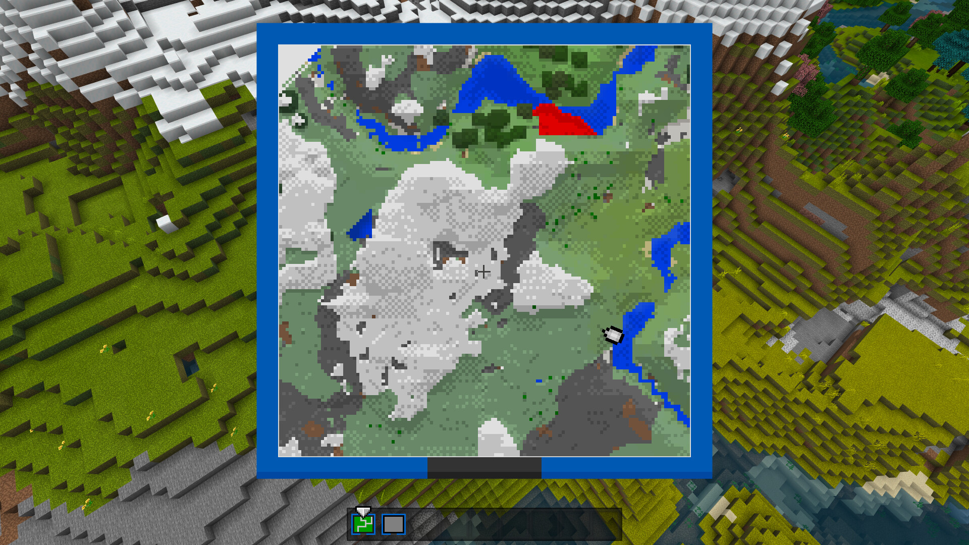 Maps to GPS (Bedrock Texture Pack) **NEW UPDATE 9 [CHANGED CARTOGRAPHY ...