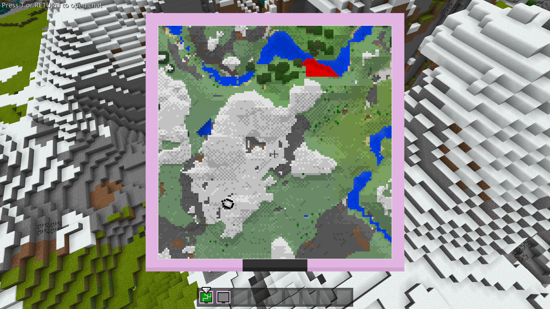 Maps to GPS (Bedrock Texture Pack) **NEW UPDATE 9 [CHANGED CARTOGRAPHY ...