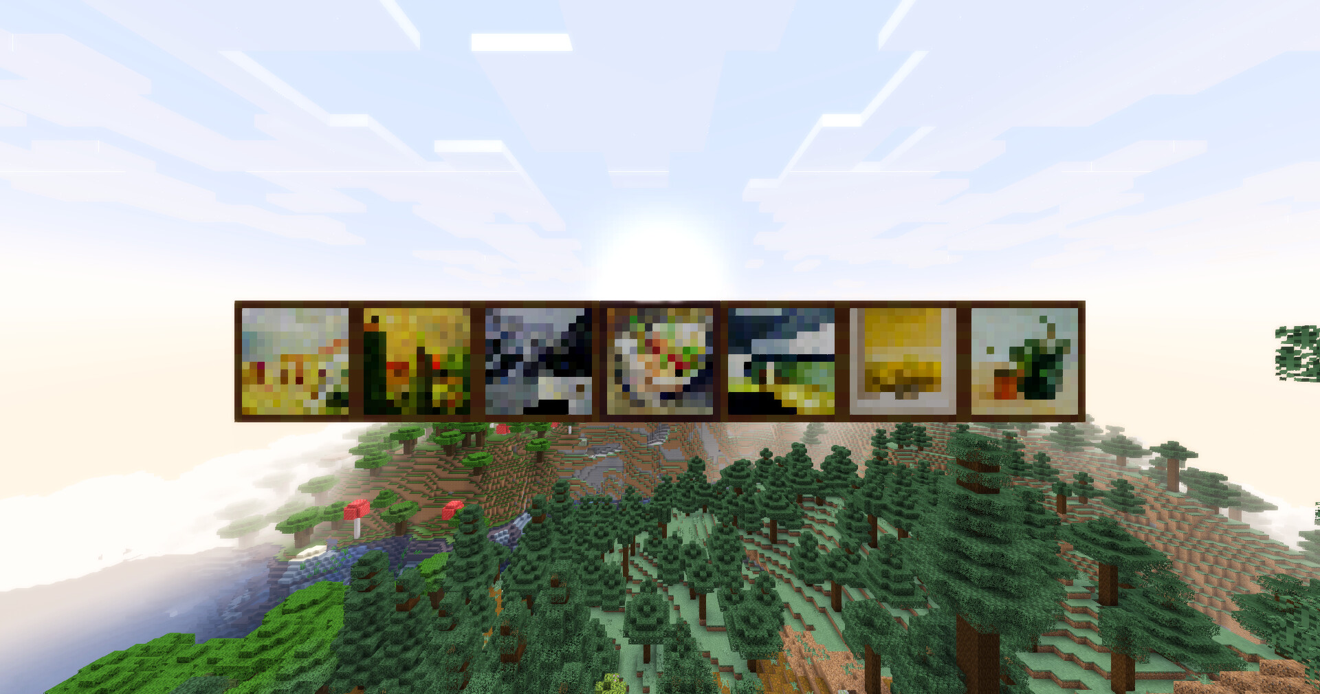 HD Paintings (BEDROCK EDITION) Minecraft Texture Pack