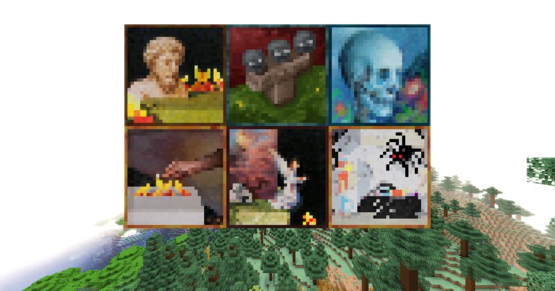 HD Paintings (BEDROCK EDITION) Minecraft Texture Pack