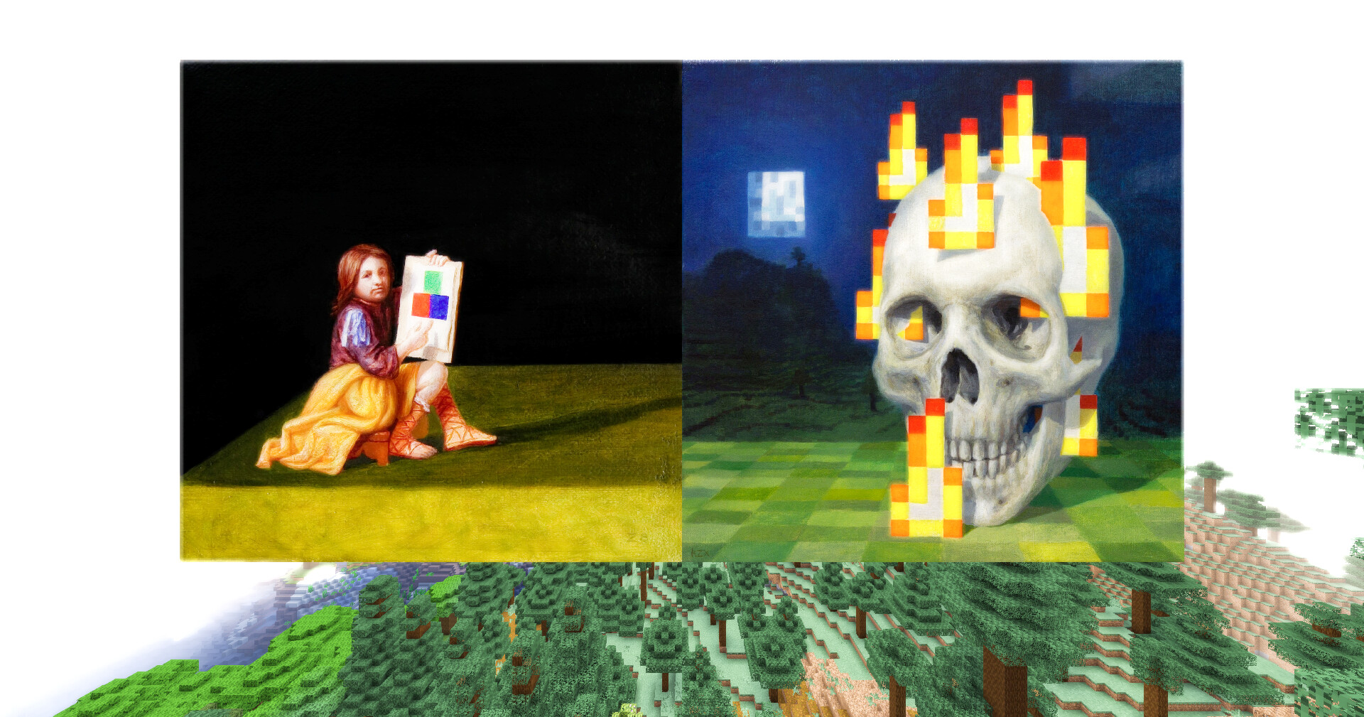 HD Paintings (BEDROCK EDITION) Minecraft Texture Pack