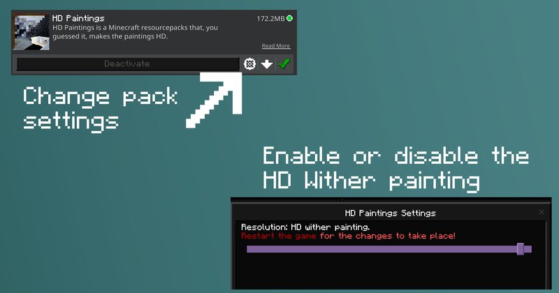 HD Paintings (BEDROCK EDITION) Minecraft Texture Pack