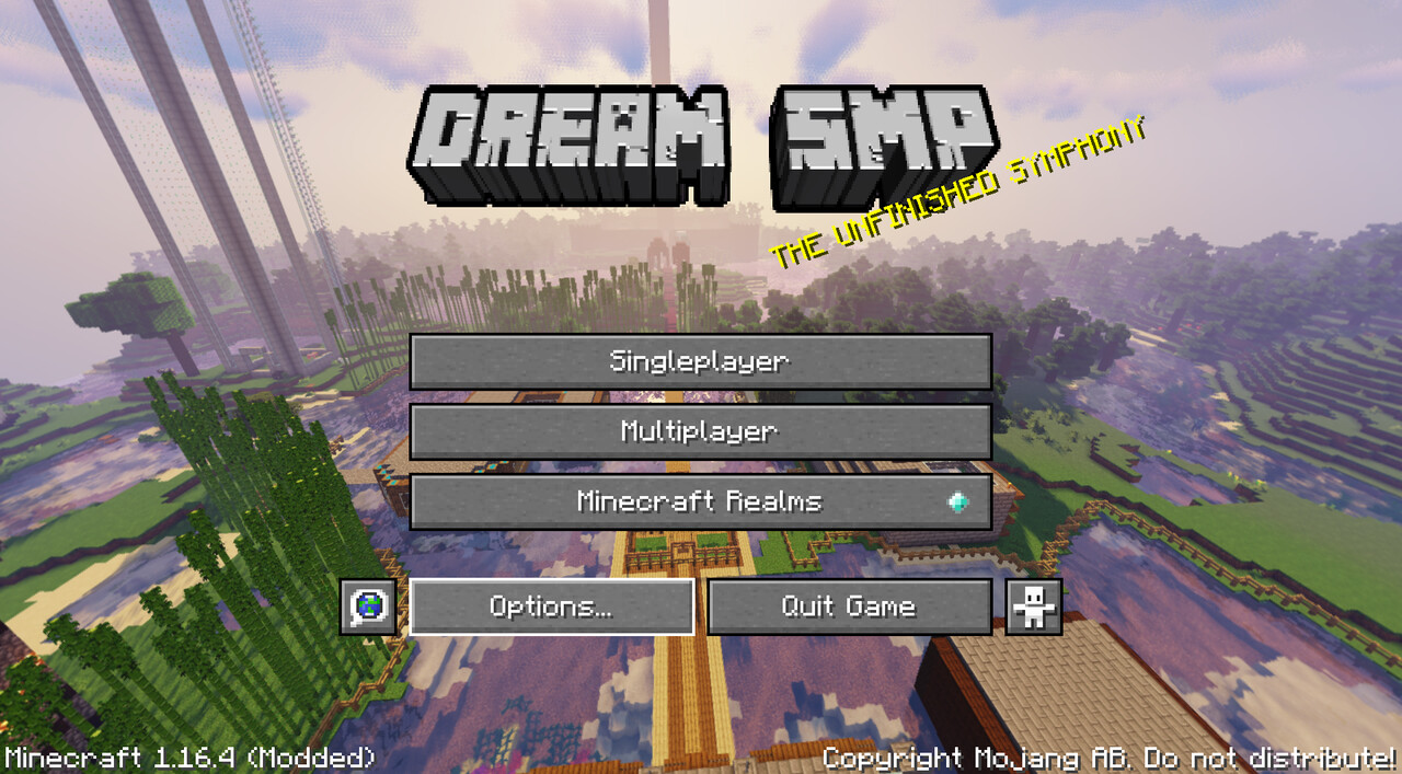 Dream SMP Pack v10 (Requires Optifine) Minecraft Texture Pack