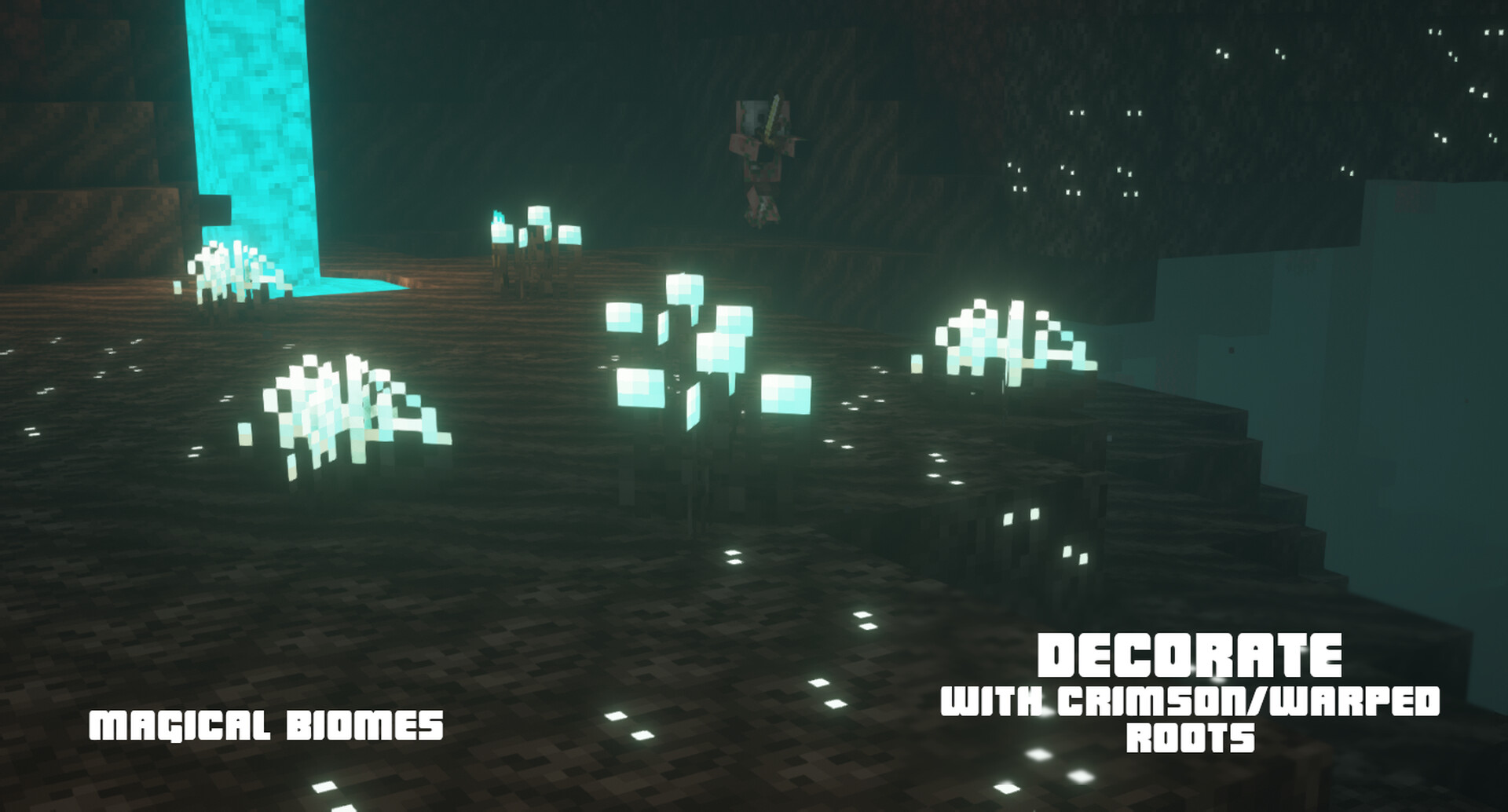 Magical biomes: Soul sand valley Minecraft Texture Pack