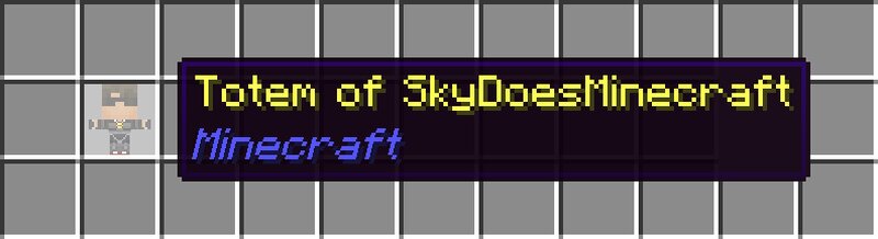 SkyDoesMinecraft Totem Pack Minecraft Texture Pack
