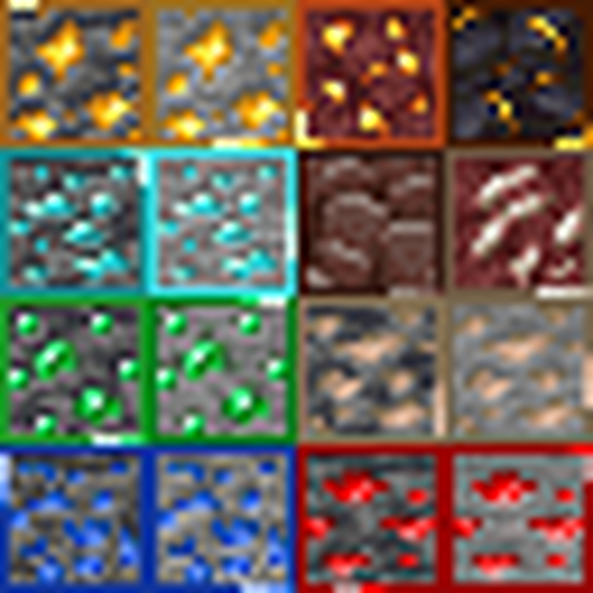 Animated Ore Outlines for Bedrock (Caves and Cliffs Parts 1 & 2 ...