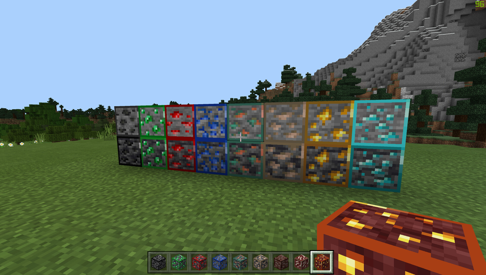 Animated Ore Outlines for Bedrock (Caves and Cliffs Parts 1 & 2 ...