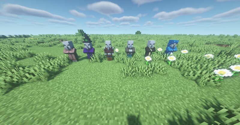 Illager Villagers - Villagers, Zombie Villagers, and Witches Now Have ...
