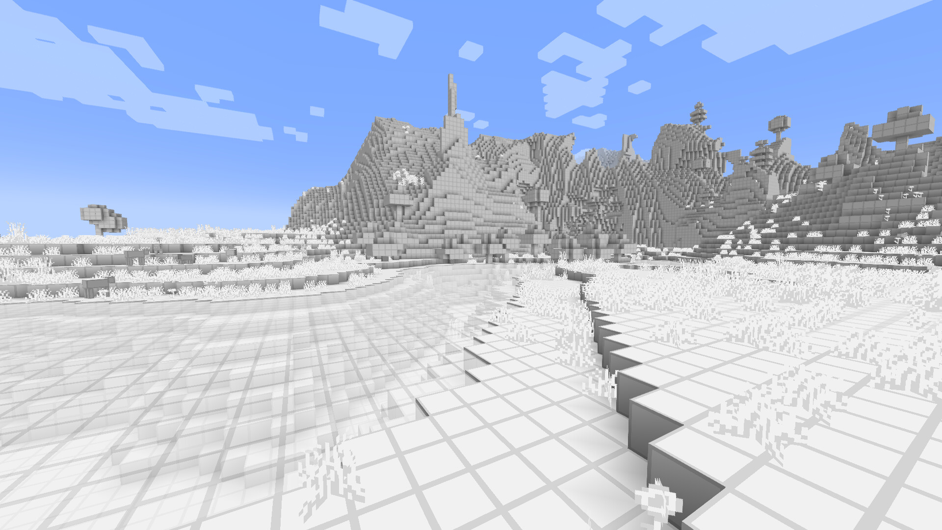 Simply White - Everything Is The Same Texture Minecraft Texture Pack