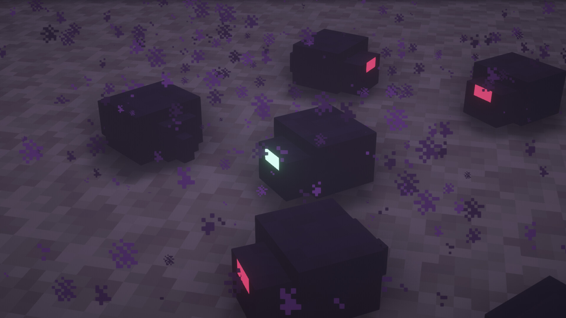 Dungeons' Endermen Minecraft Texture Pack