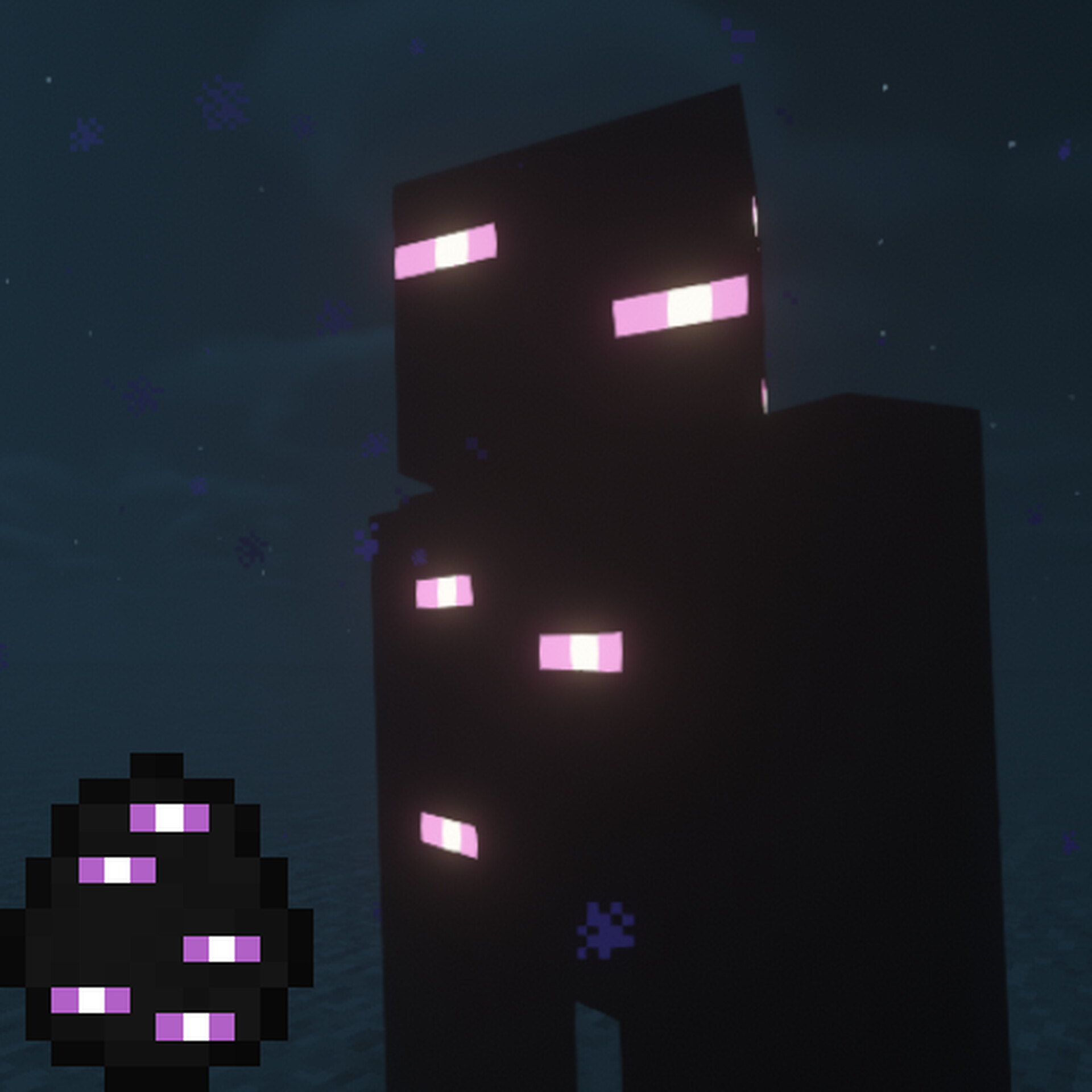 Dungeons' Endermen Minecraft Texture Pack