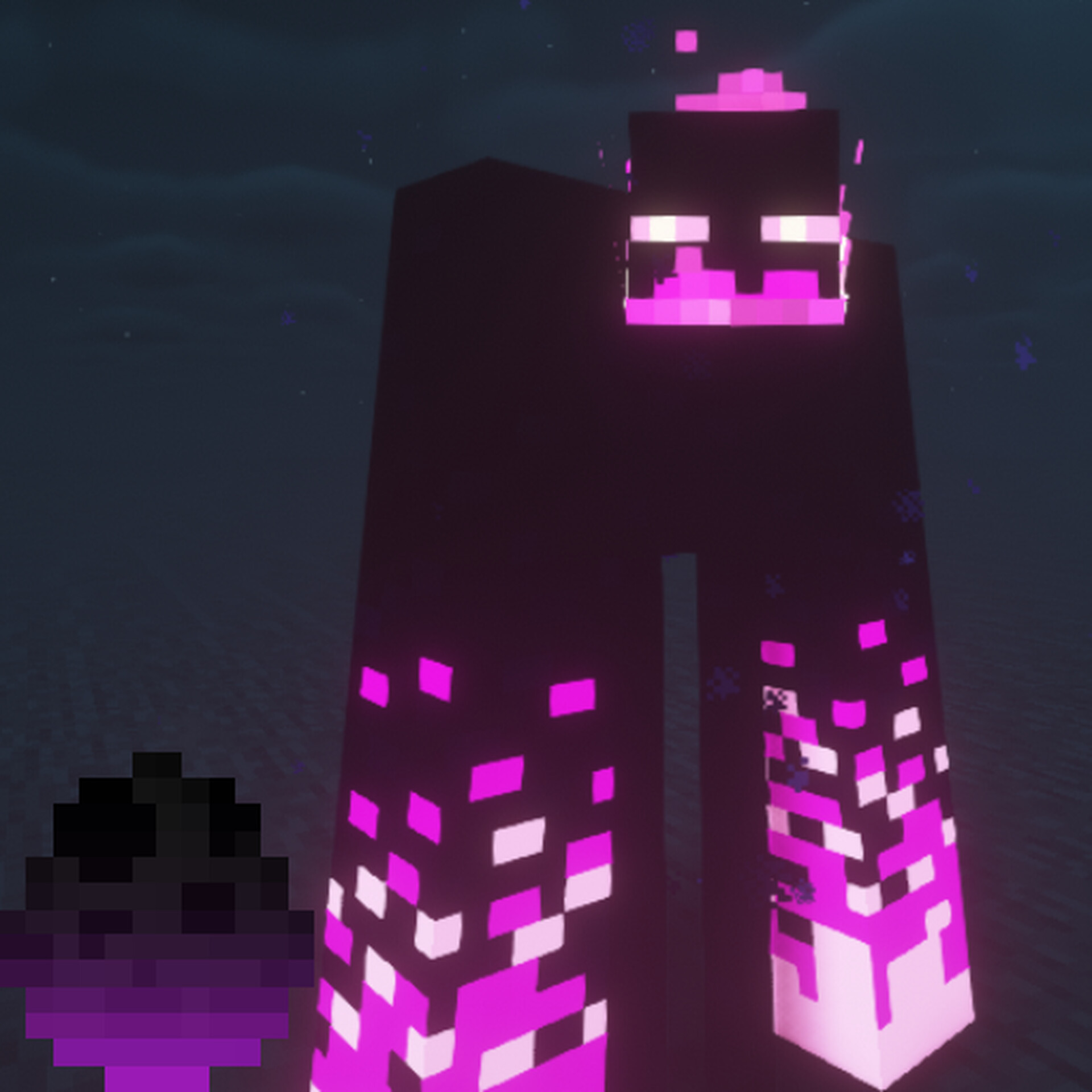 Dungeons' Endermen Minecraft Texture Pack