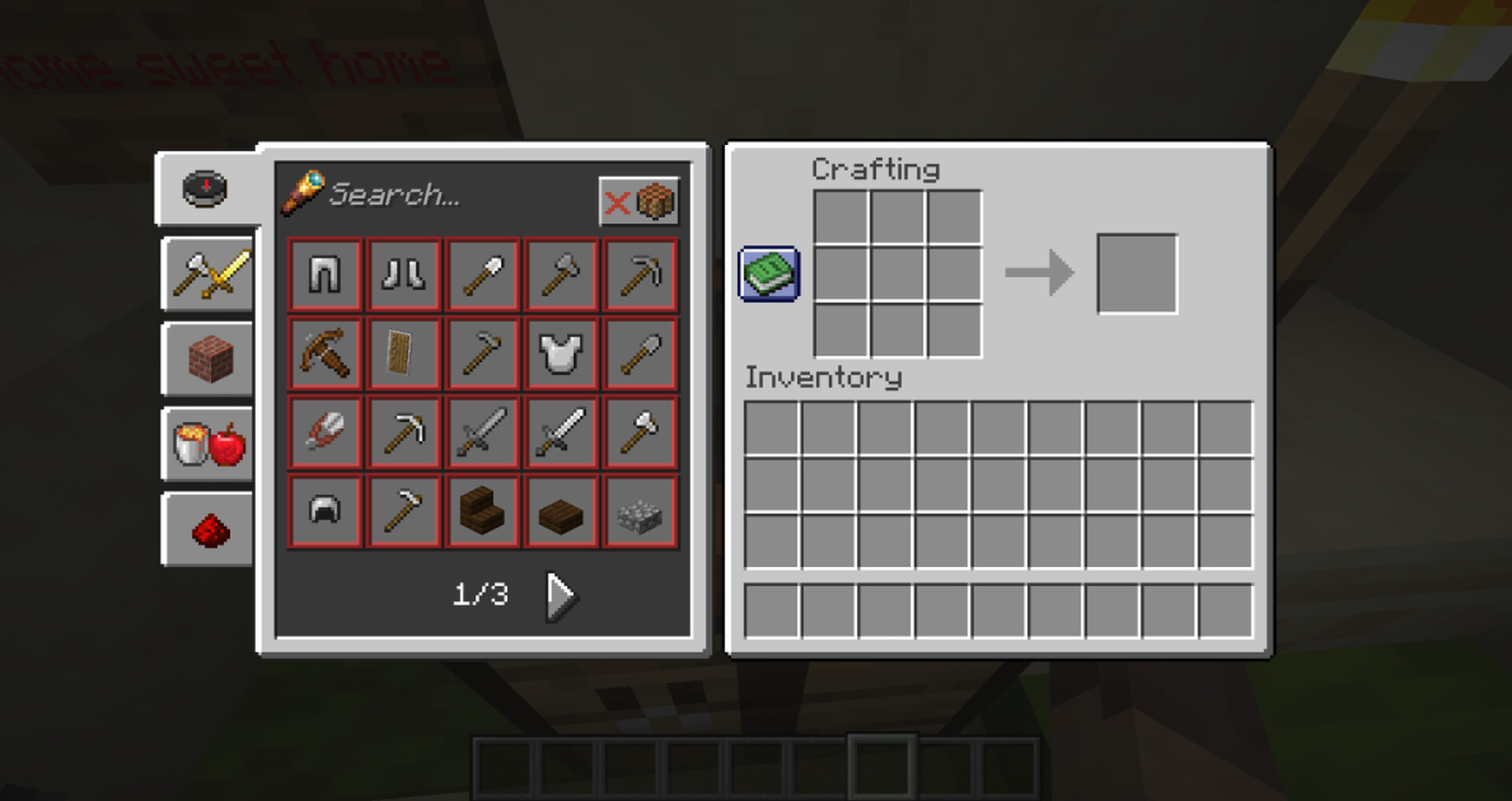 Consistent GUI - Java Minecraft Texture Pack