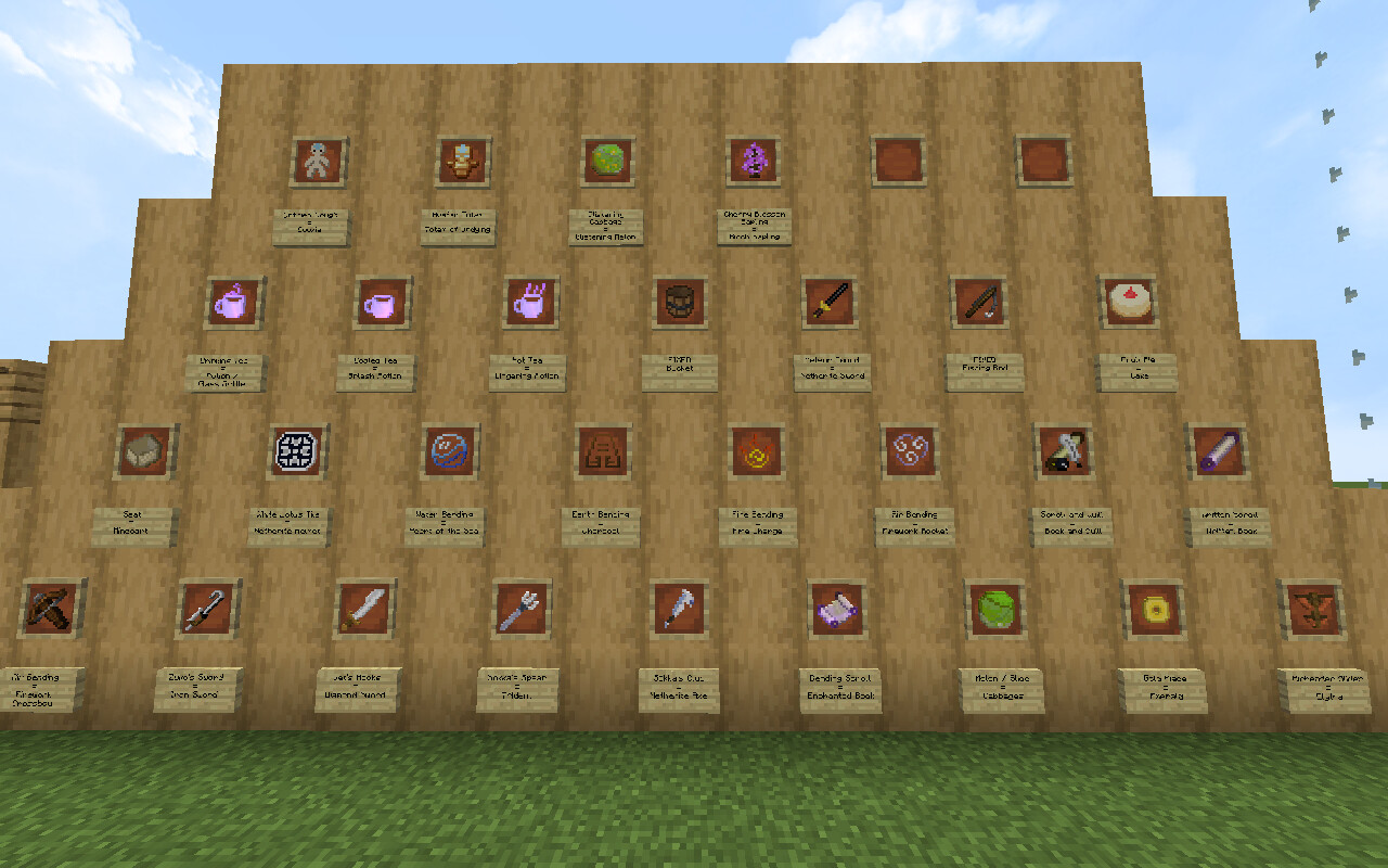 Avatar the Last Airbender Minecraft Texture Pack