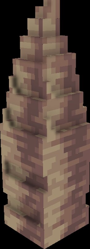 ThreeD Dripstone Minecraft Texture Pack