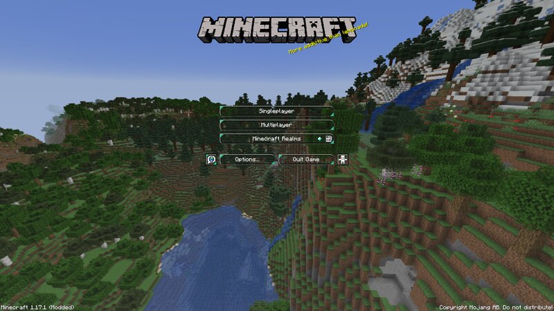 Cool Mountain Panorama Minecraft Texture Pack