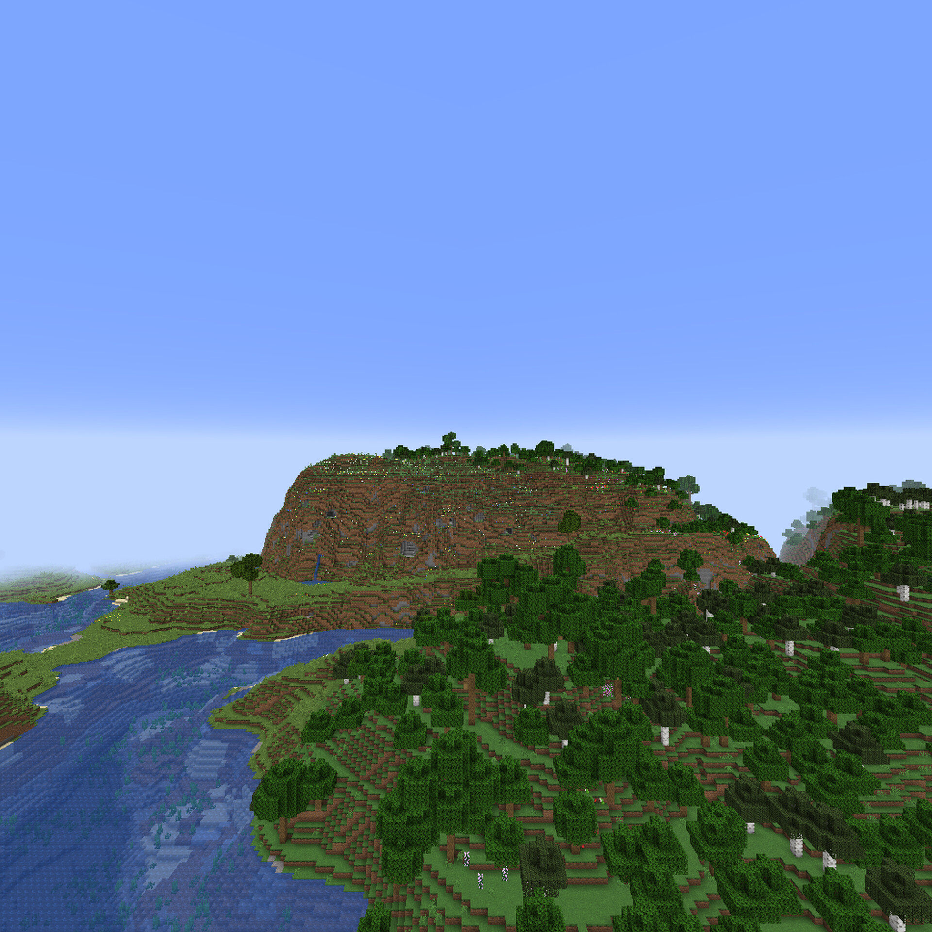 Cool Mountain Panorama Minecraft Texture Pack