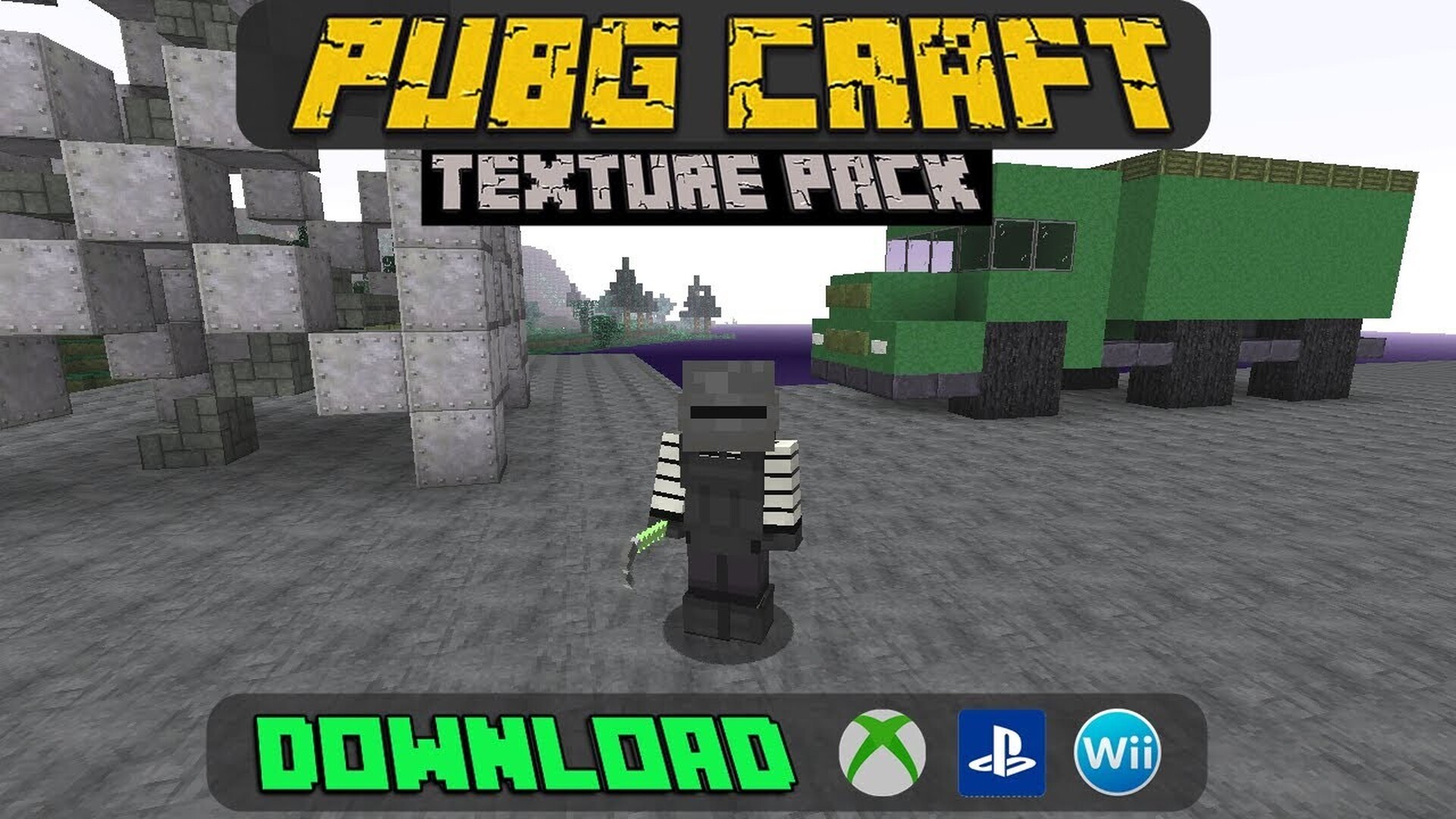 PUBG CRAFT TEXTURE PACK 32x32 [Minecraft Xbox 360 Edition RGH/JTAG ...
