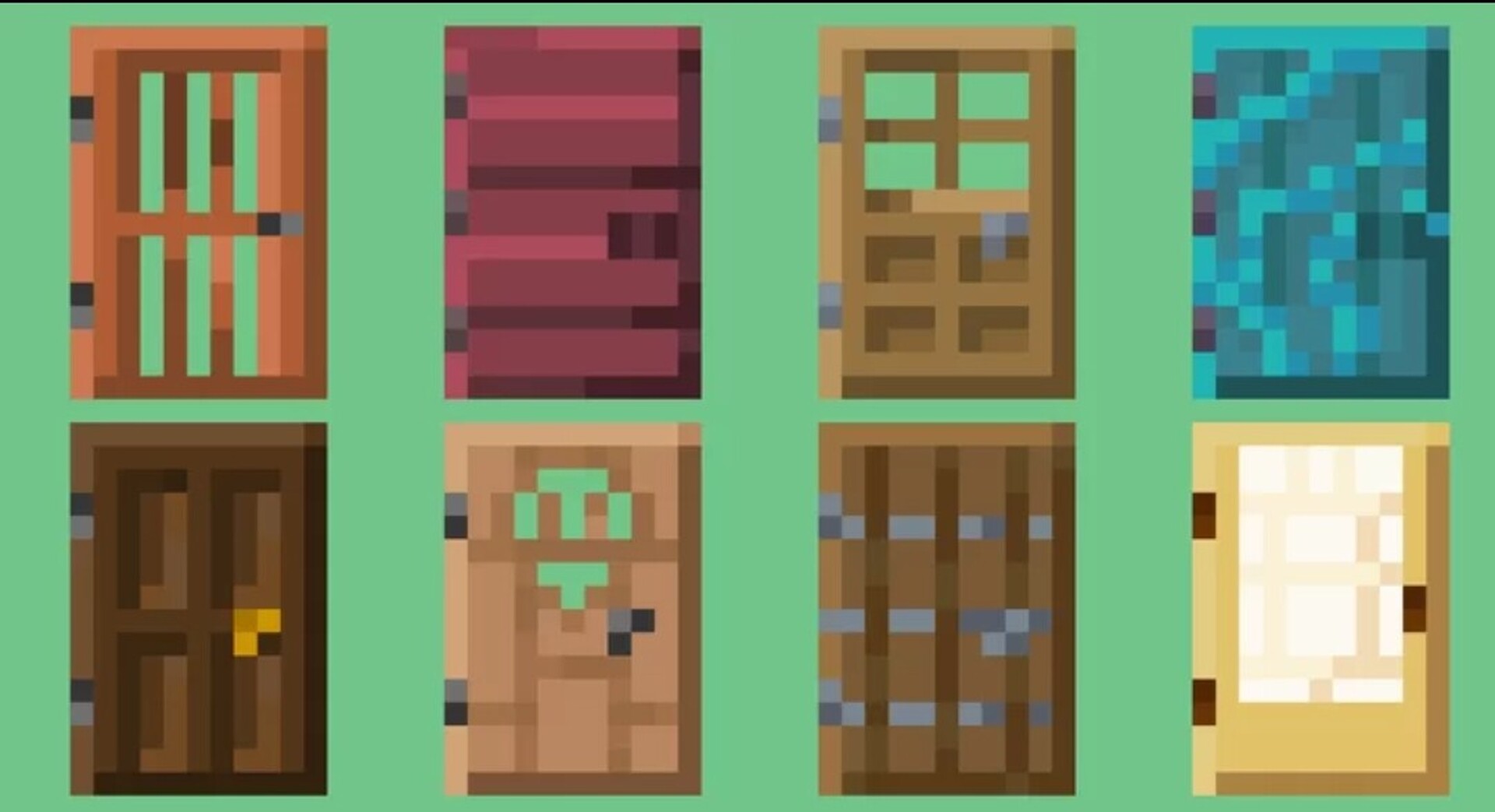 Accurate-ish Door Items [Bedrock Port] Minecraft Texture Pack
