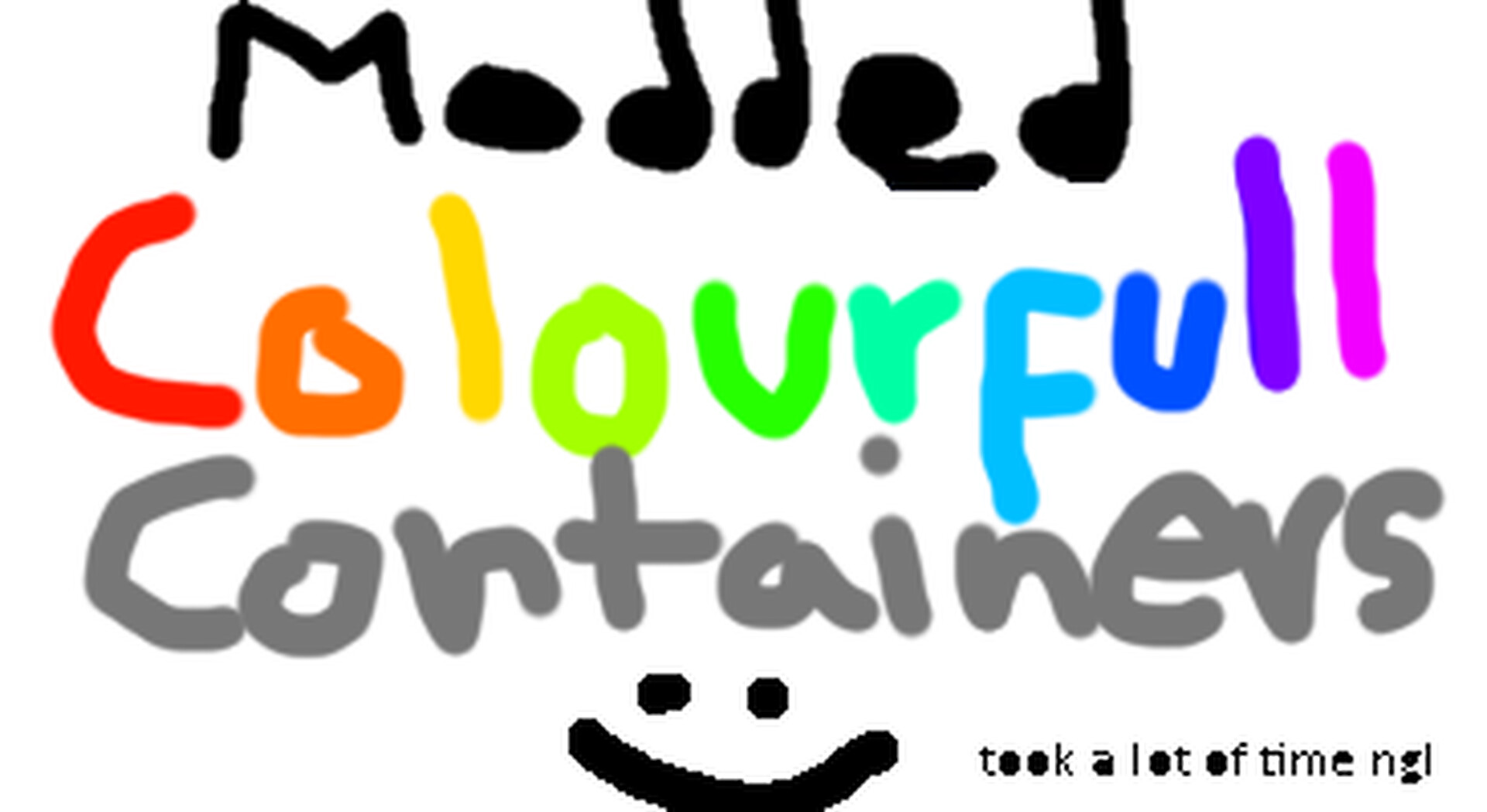 Modded Colorfull Containers Minecraft Texture Pack