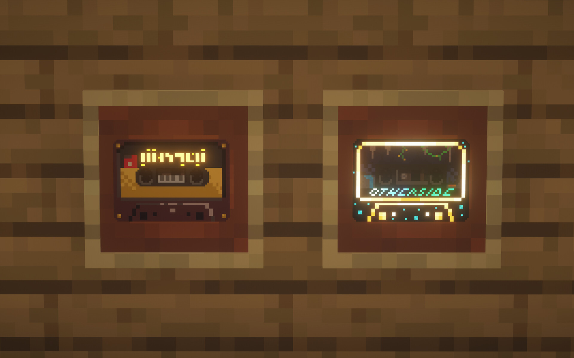 Cassette Discs Minecraft Texture Pack