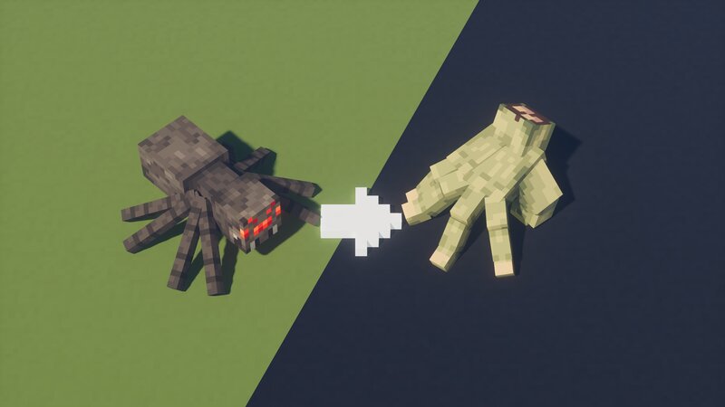 Fresh Crawling Hand Minecraft Texture Pack