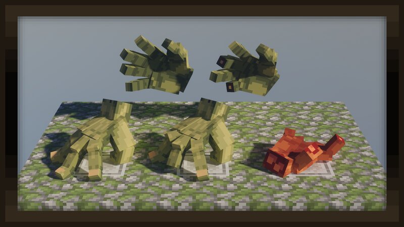 Fresh Crawling Hand Minecraft Texture Pack