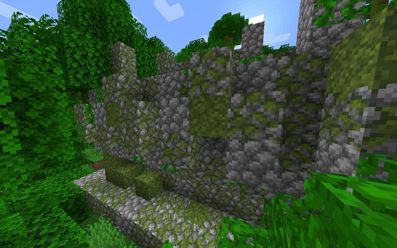 Mossier Moss Stone Minecraft Texture Pack