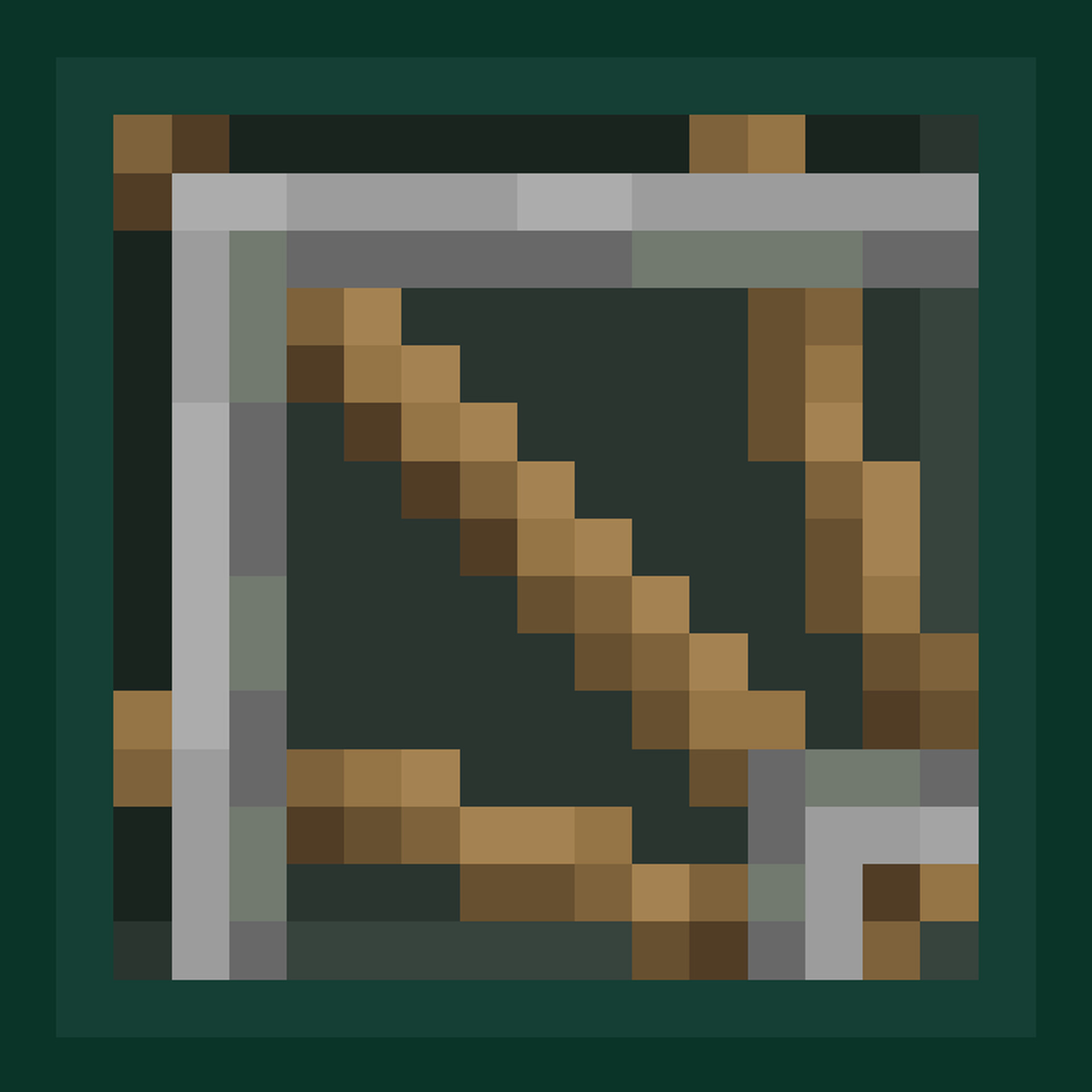 Square Rail Corners Minecraft Texture Pack