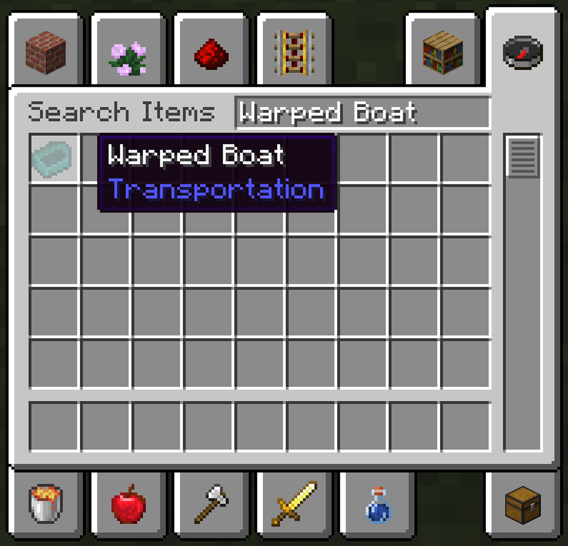 Warped Boat Minecraft Texture Pack