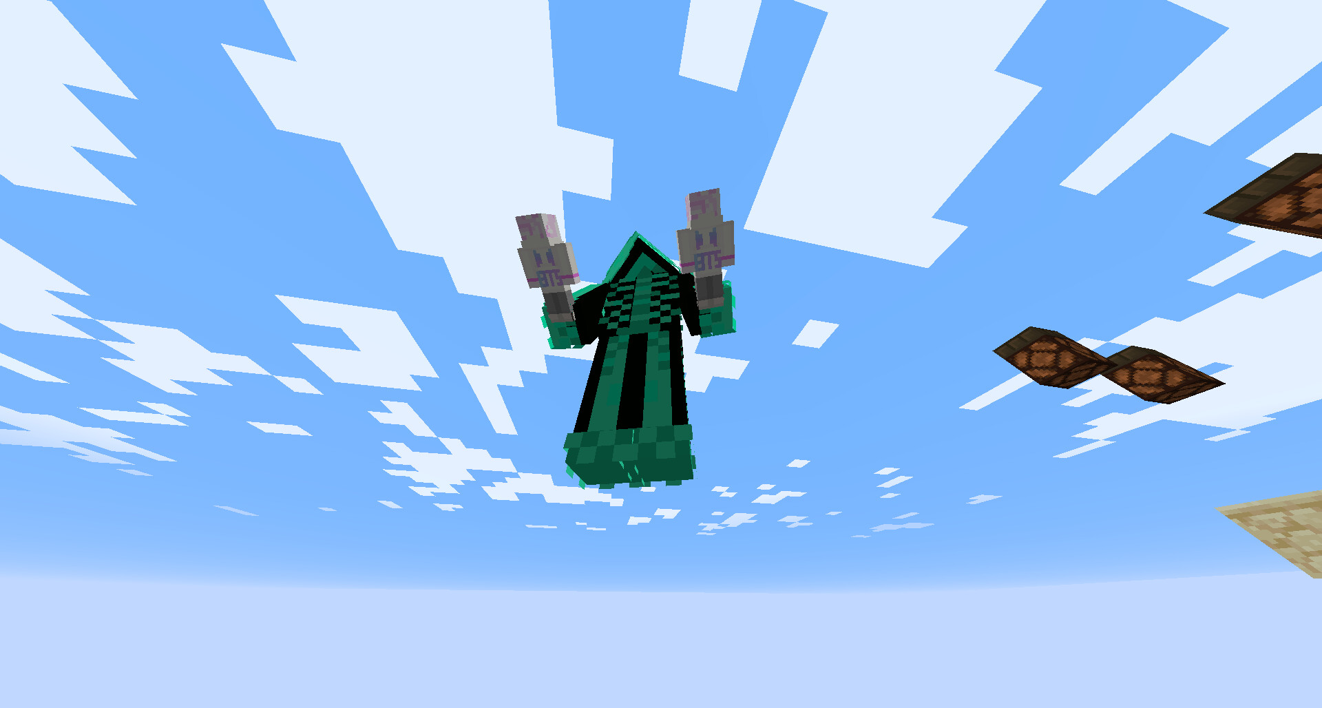 3D Totem of Undying Player Model Minecraft Texture Pack