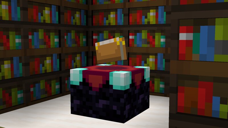 Dark Oak Bookshelf (3d) Minecraft Texture Pack