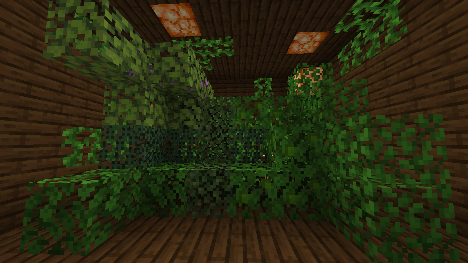 3D vanilla leaves Minecraft Texture Pack