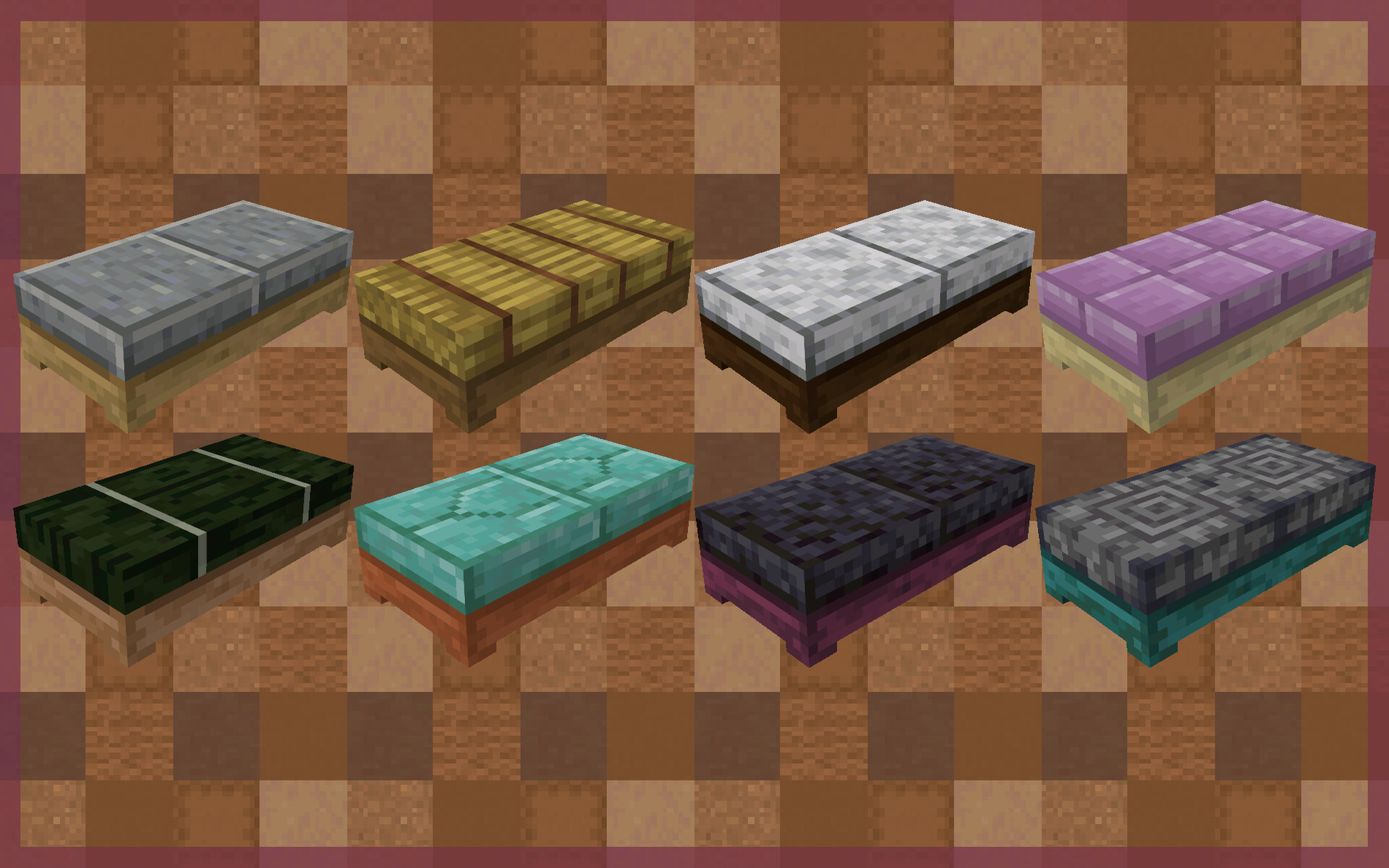Decorative Beds (Optifine) Minecraft Texture Pack