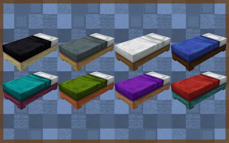 Decorative Beds (Optifine) Minecraft Texture Pack
