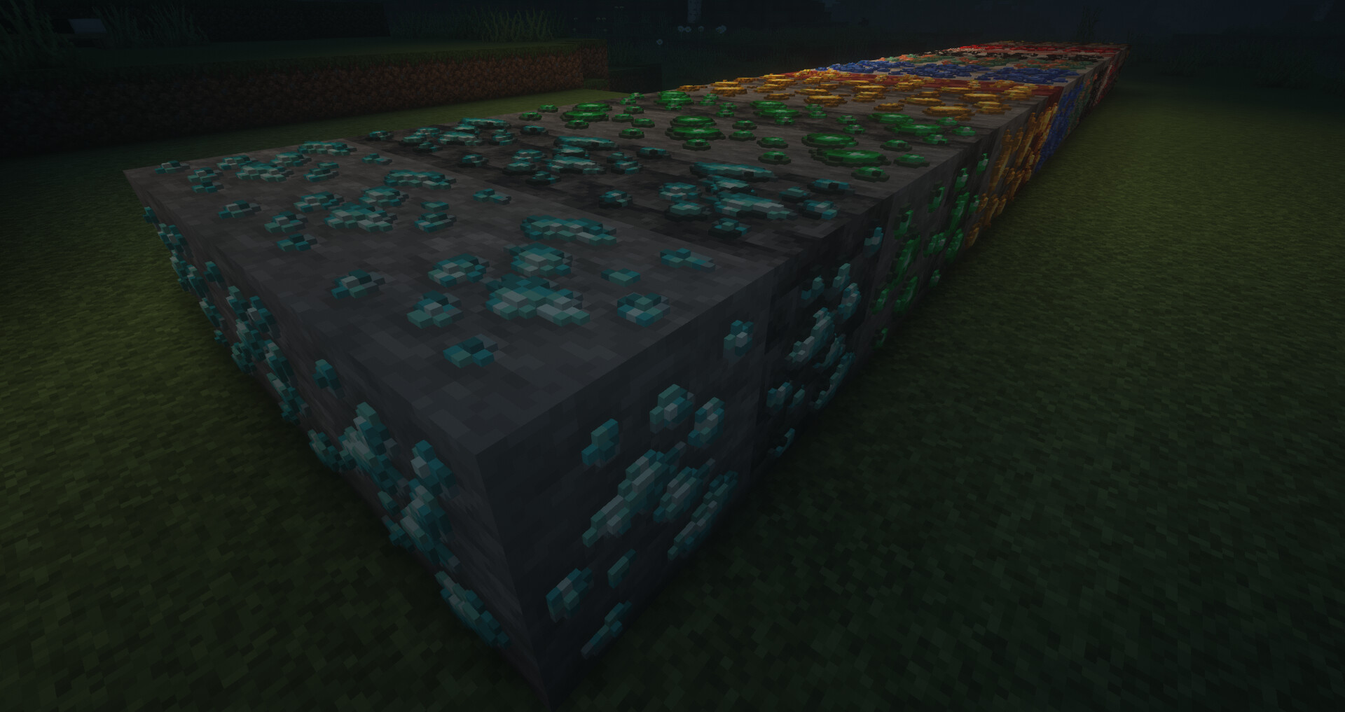 3D Ore Models for Faithful Minecraft Texture Pack