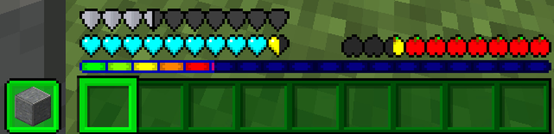 Custom HUD Minecraft Texture Pack